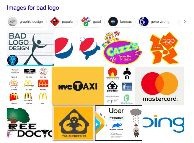 bad logo designs examples